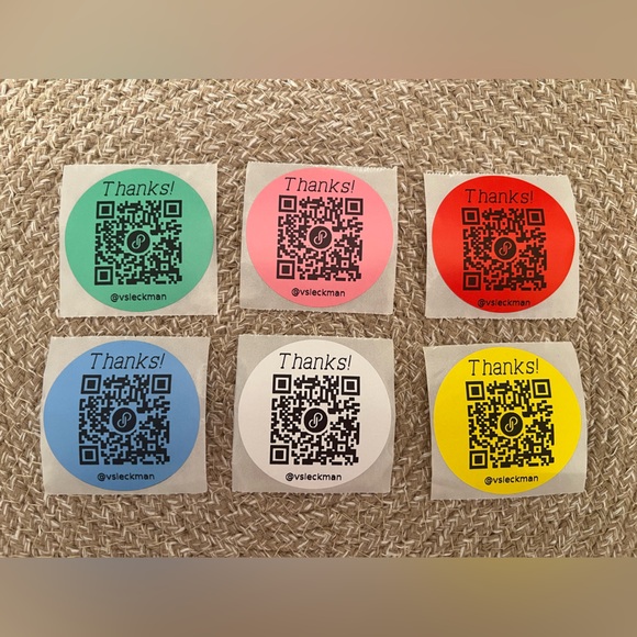 Office | Qr Code Stickers | Poshmark
